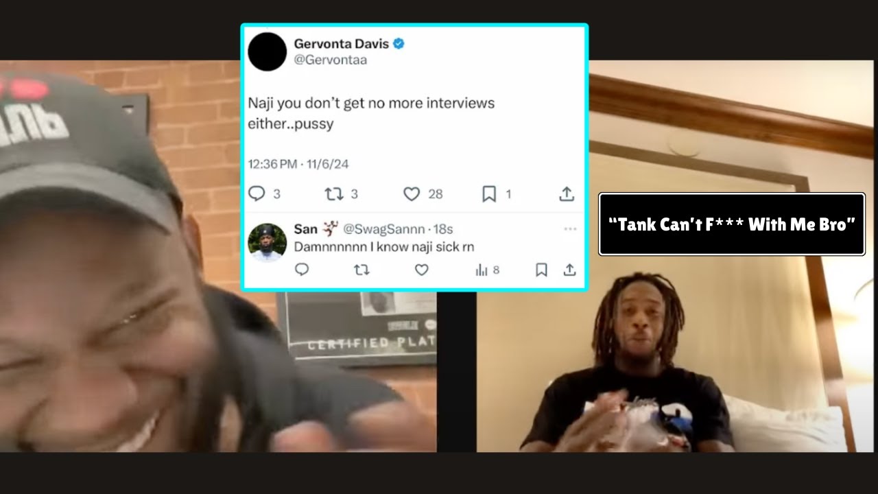 Tank Davis Refuses To Do Interviews With Naji From Cigar Talk After ...