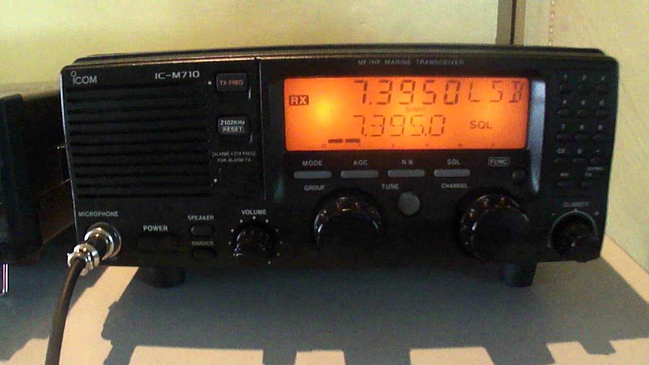 ICOM M710 Philippines - YouTube