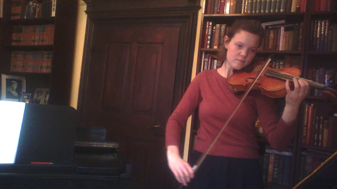 Fat Cat Boogie - Agnes B., Violin & Barbara Arens, piano - YouTube