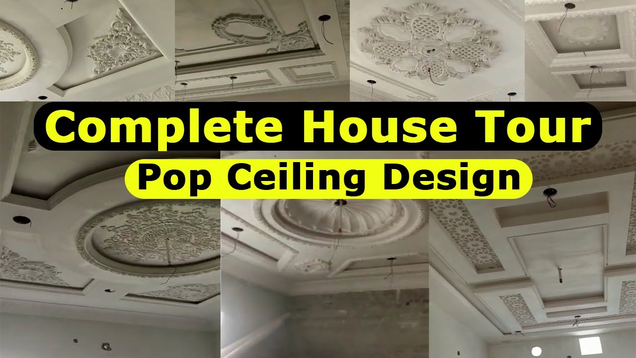 Pop Ceiling Design | Complete House Tour | Adnan Ceiling Brand - YouTube