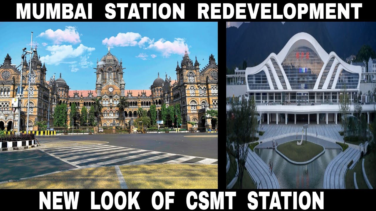 Mumbai CSMT New Look || Re Development Plan || Debdut YouTube - YouTube
