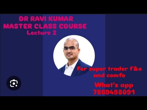 LECTURE=2 | MASTER CLASS | DR RAVI KUMAR MASTER CLASS | DR RAVI R KUMAR ...