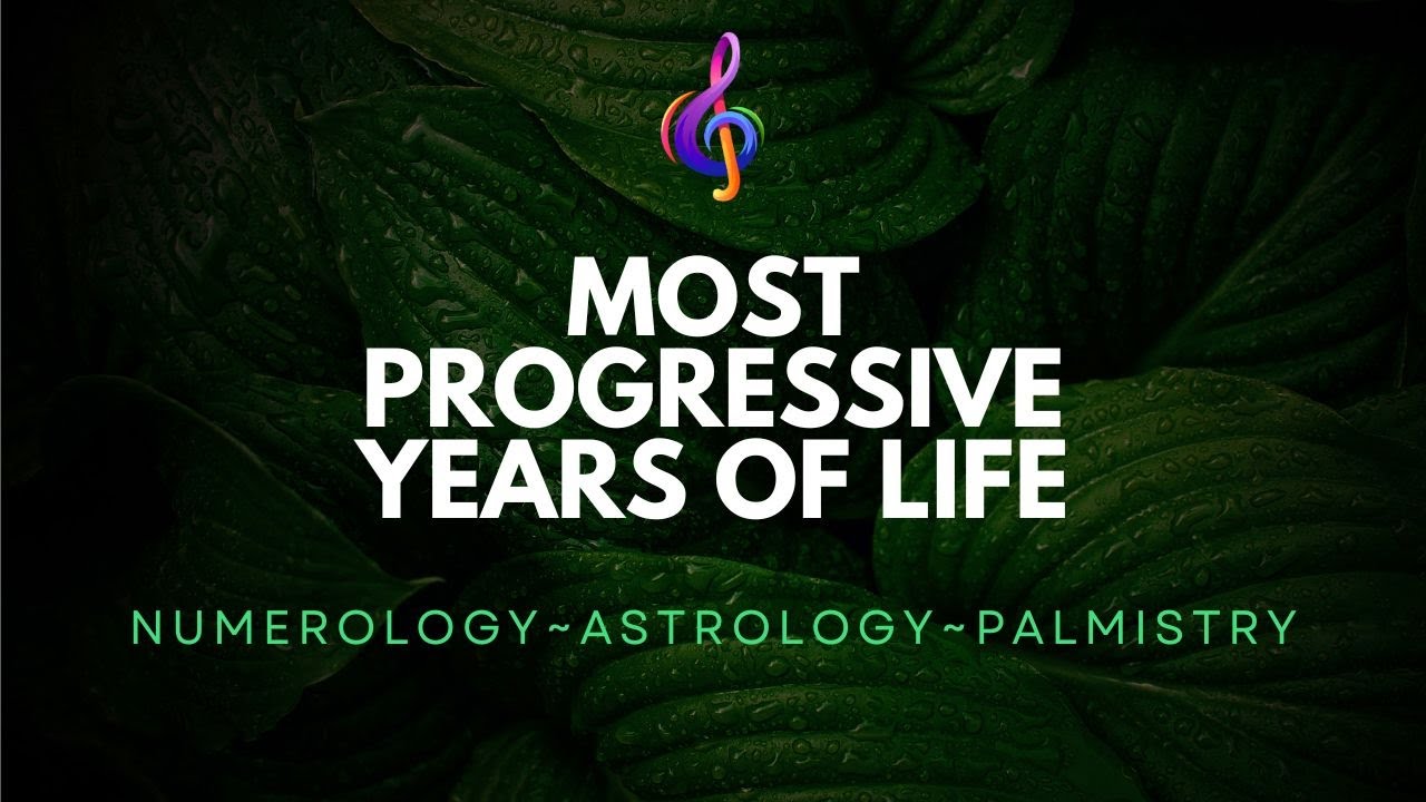 Calculating most Progressive years of Life through Numerology - YouTube