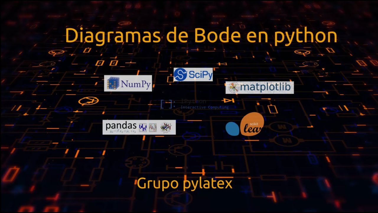 Funciones de transferencia y simulación de diagramas de Bode con Jupyter - Python. - YouTube