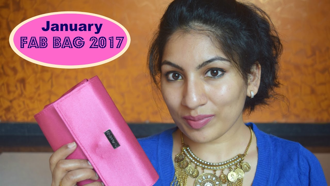 January Fab Bag 2017 Unboxing + Review | Bring It On! - YouTube