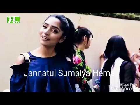 Jannatul Sumaiya Heme getting YES Card in MISS World Bangladesh - YouTube