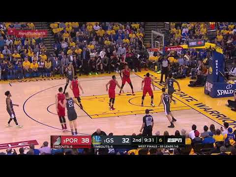 Portland Trail Blazers vs GS Warriors - Game 2 | Full Game Highlights | May 16, 2019 | NBA Playoffs