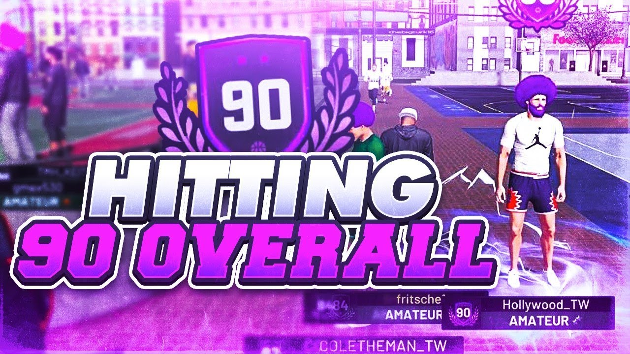 NBA 2K19 HOW TO GET 90 OVERALL IN 1 DAY - HOW TO GET XP / MYPOINTS FAST ...