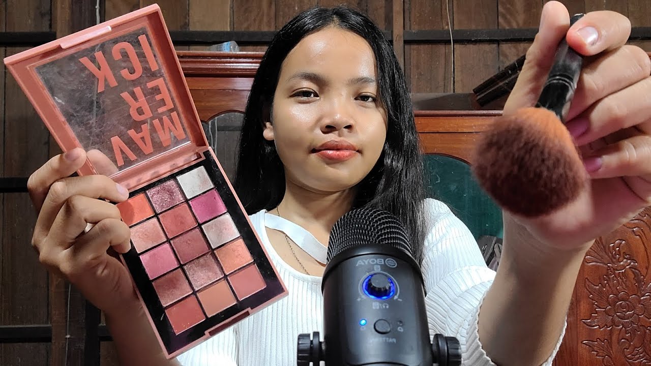 ASMR MAKEUP ROLEPLAY TUTORIAL - YouTube