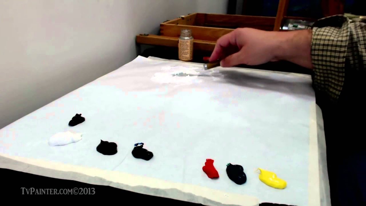 oil painting lesson part 1 of 4 - YouTube
