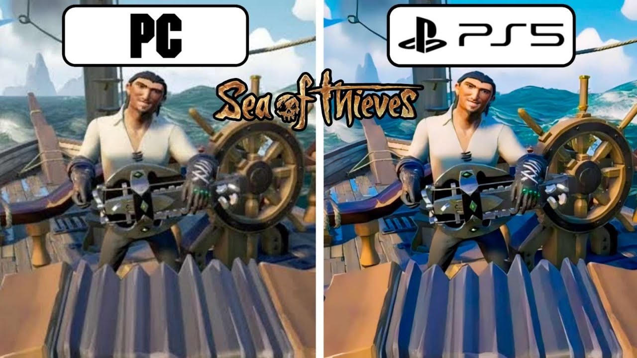Sea of Thieves PS5 vs PC Graphics Comparison - YouTube