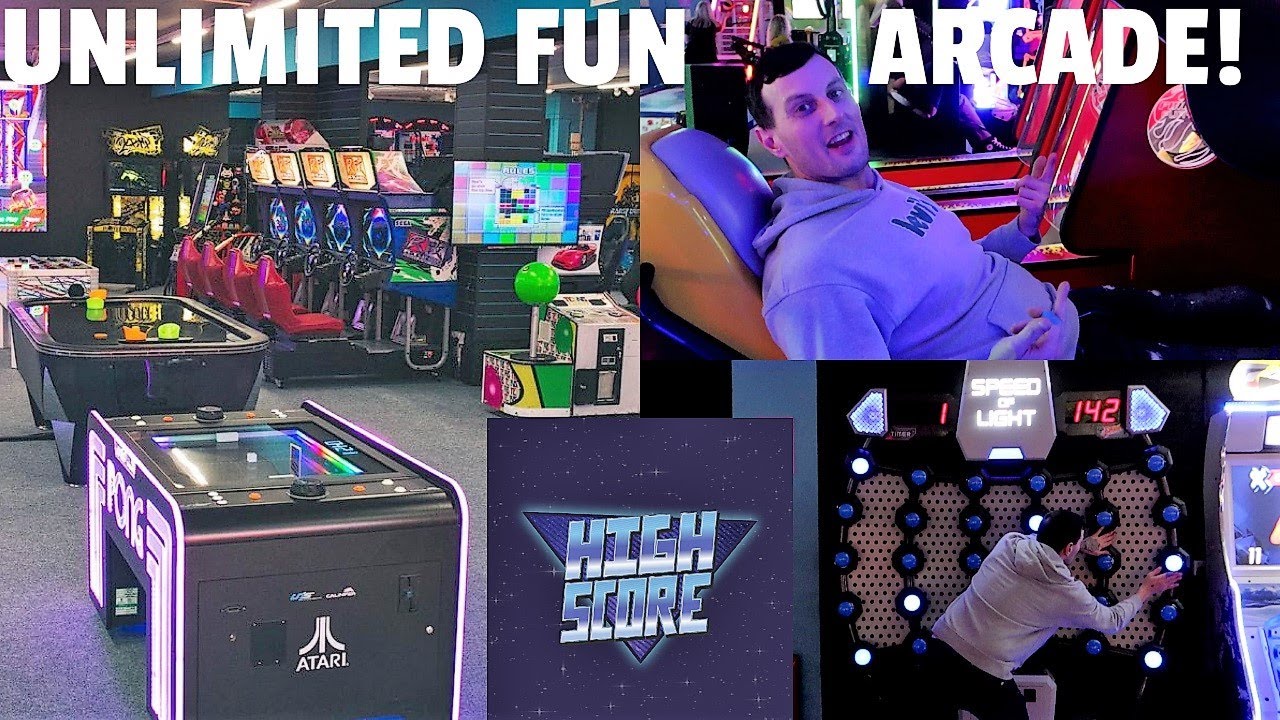 High Score Southampton UNLIMITED FUN Arcade! - YouTube