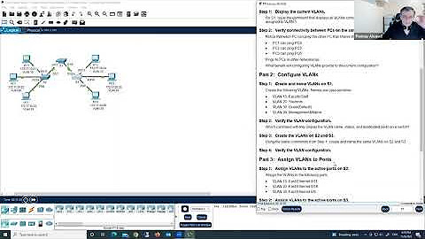 Implementing VLANs (Virtual LANs) and STP (Spanning Tree Protocol) - YouTube
