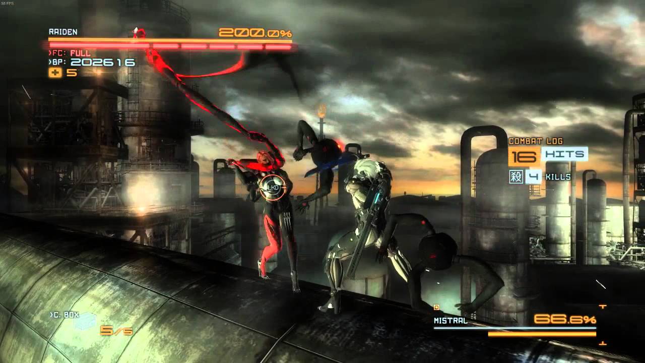 MGR:R - Mistral Revengeance difficulty S rank no damage - YouTube