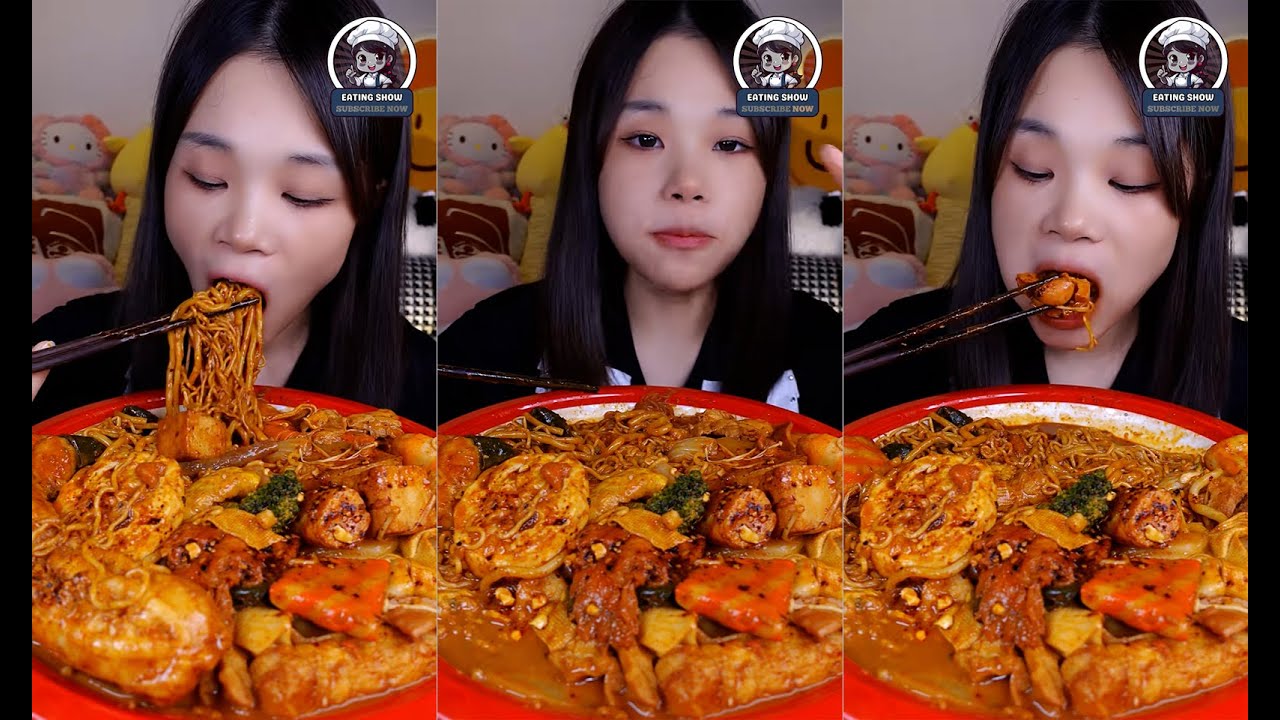 Eating Show, Mukbang ASMR, Chinese ASMR,Chinese food, 美食分享- Eps9 - YouTube