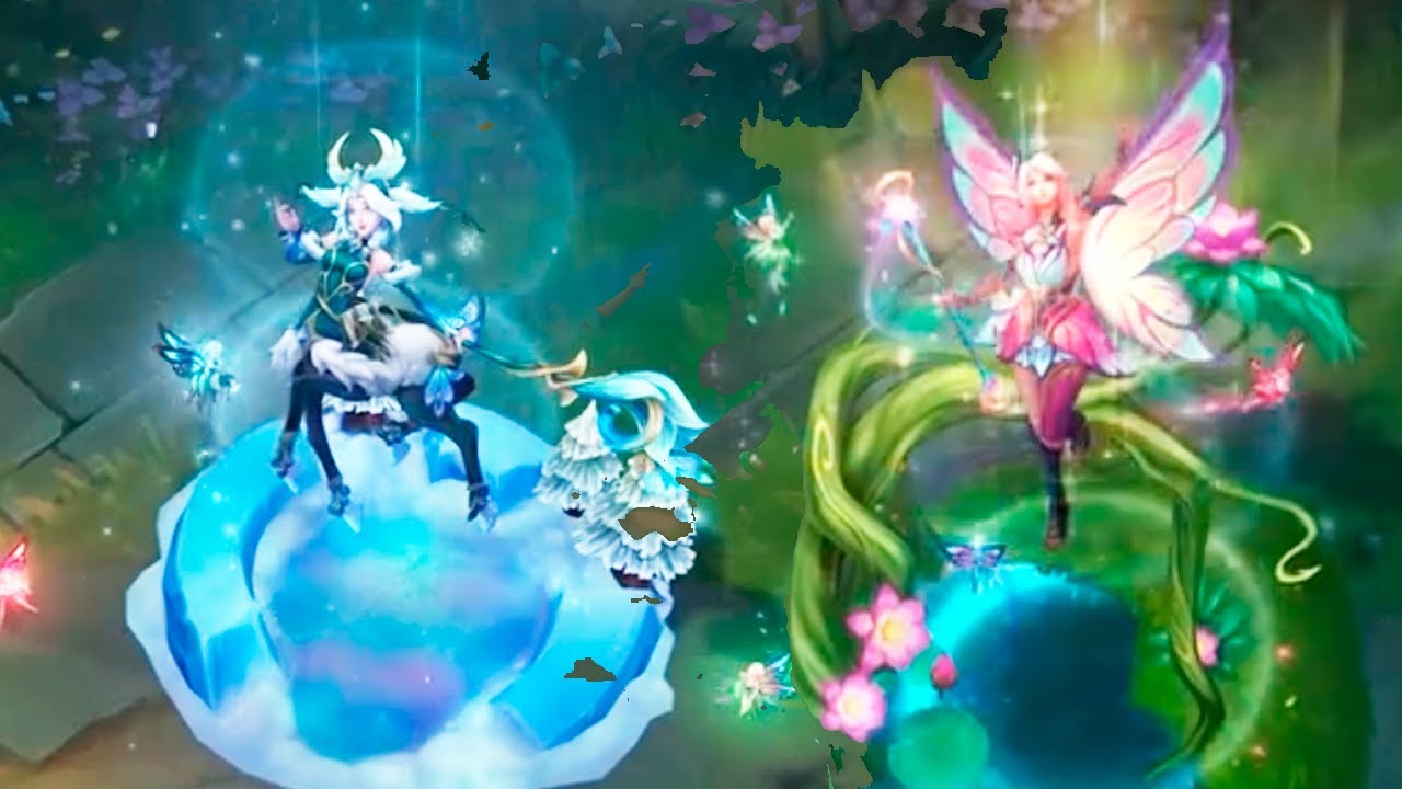 NÃO PODE SER! MAIS SKIN PRA LUX! NOVAS SKINS CORTE DAS FADAS NO LEAGUE ...