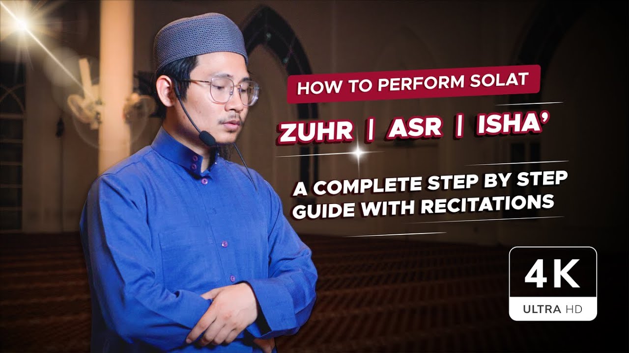 How to Pray 5 Obligatory Prayer in Islam | The Dhuhr, Asr, Isha Prayer ...