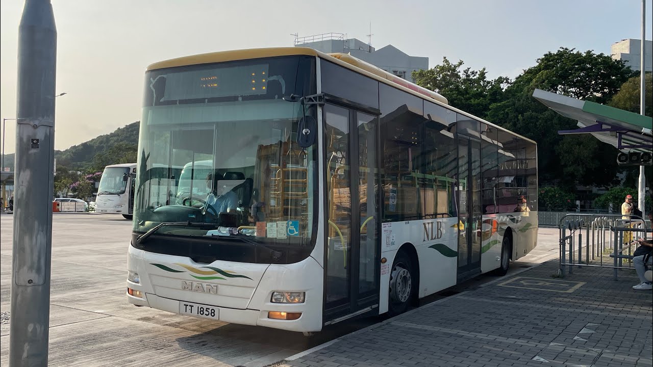 🇭🇰Hong Kong Bus 新大嶼山巴士 NLB MAN LE19.320 (RC2) MN94 TT1858 @ 11 東涌站 ️大澳 ...
