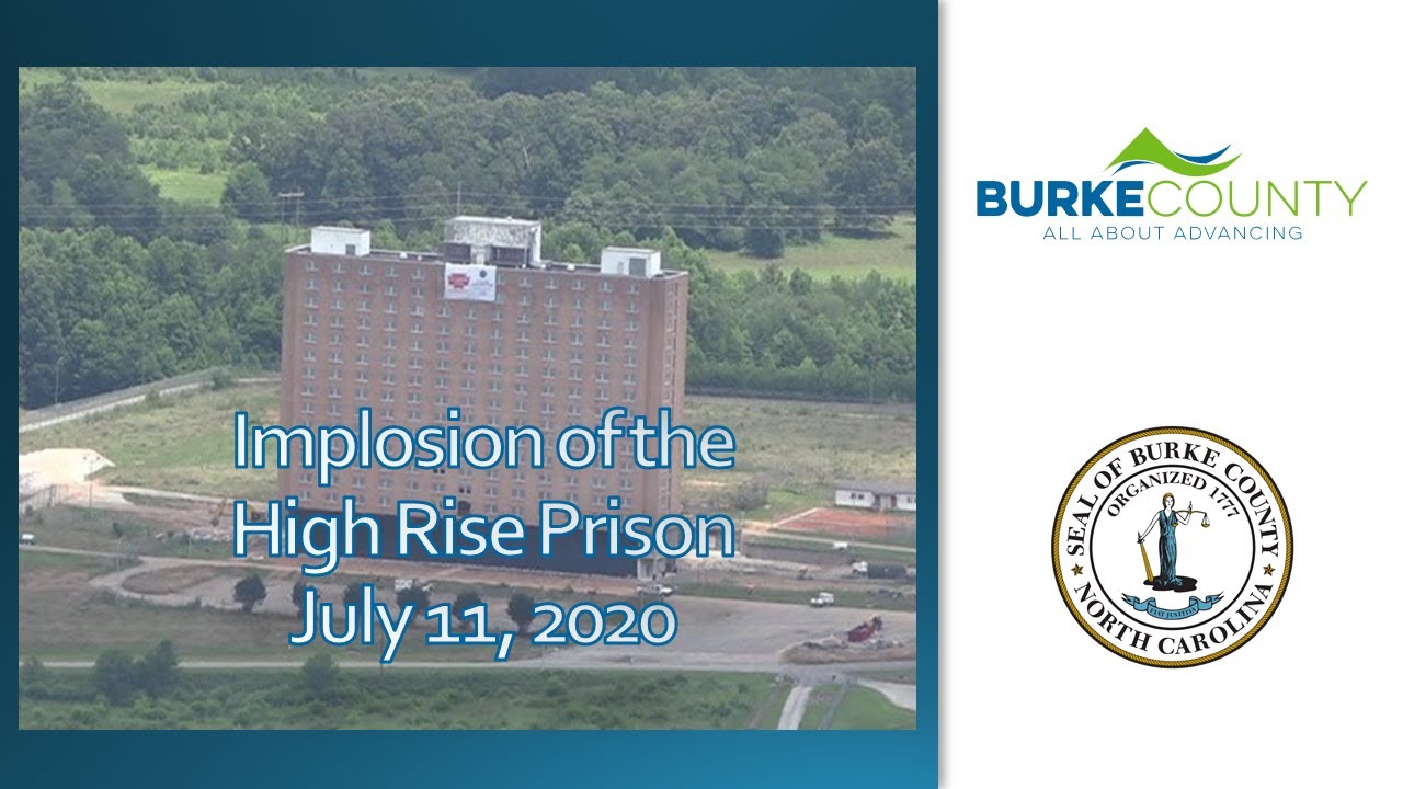 implosion of the High Rise Prison - YouTube