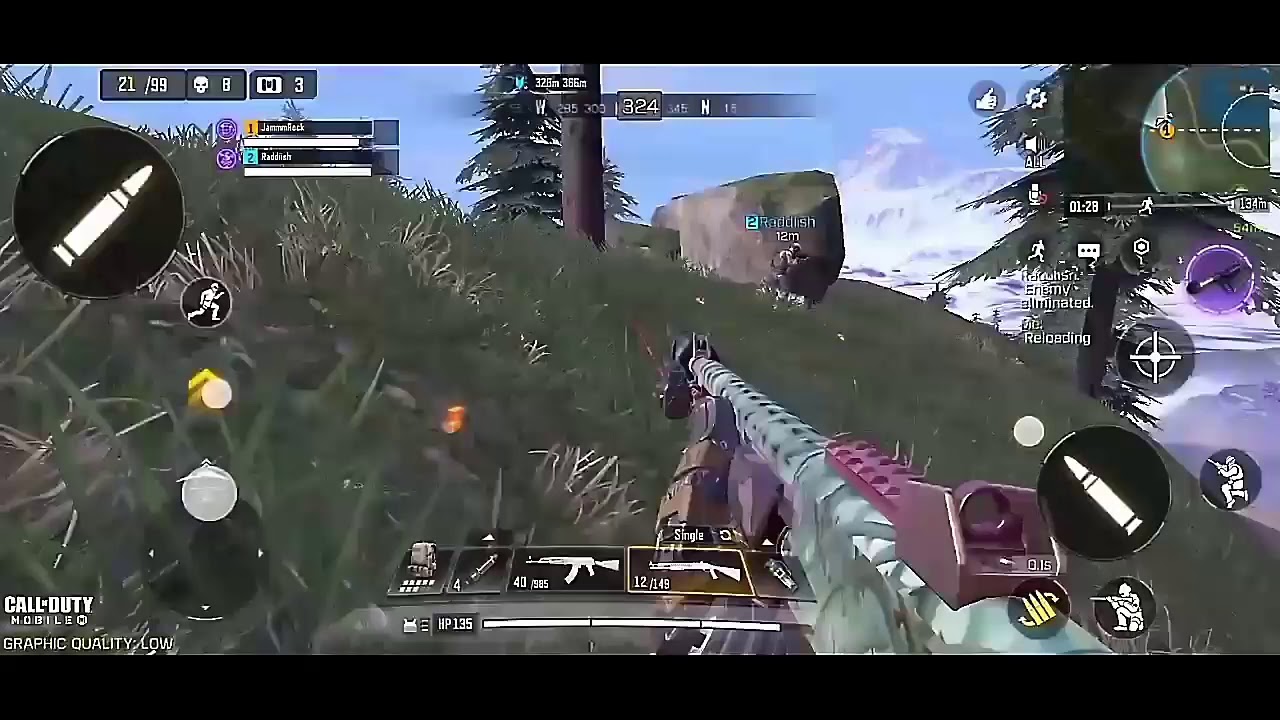 Call of duty mobile (codm) BR mode win montage - YouTube