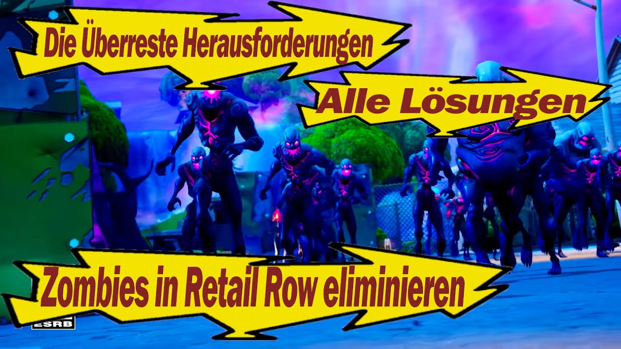 Die Überreste Herausforderungen - ALLE Lösungen (Leftovers)|Fortnite ...