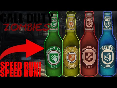 BO1 ZOMBIES COLLECTING ALL PERKS * SPEED RUN* PART 1 - YouTube