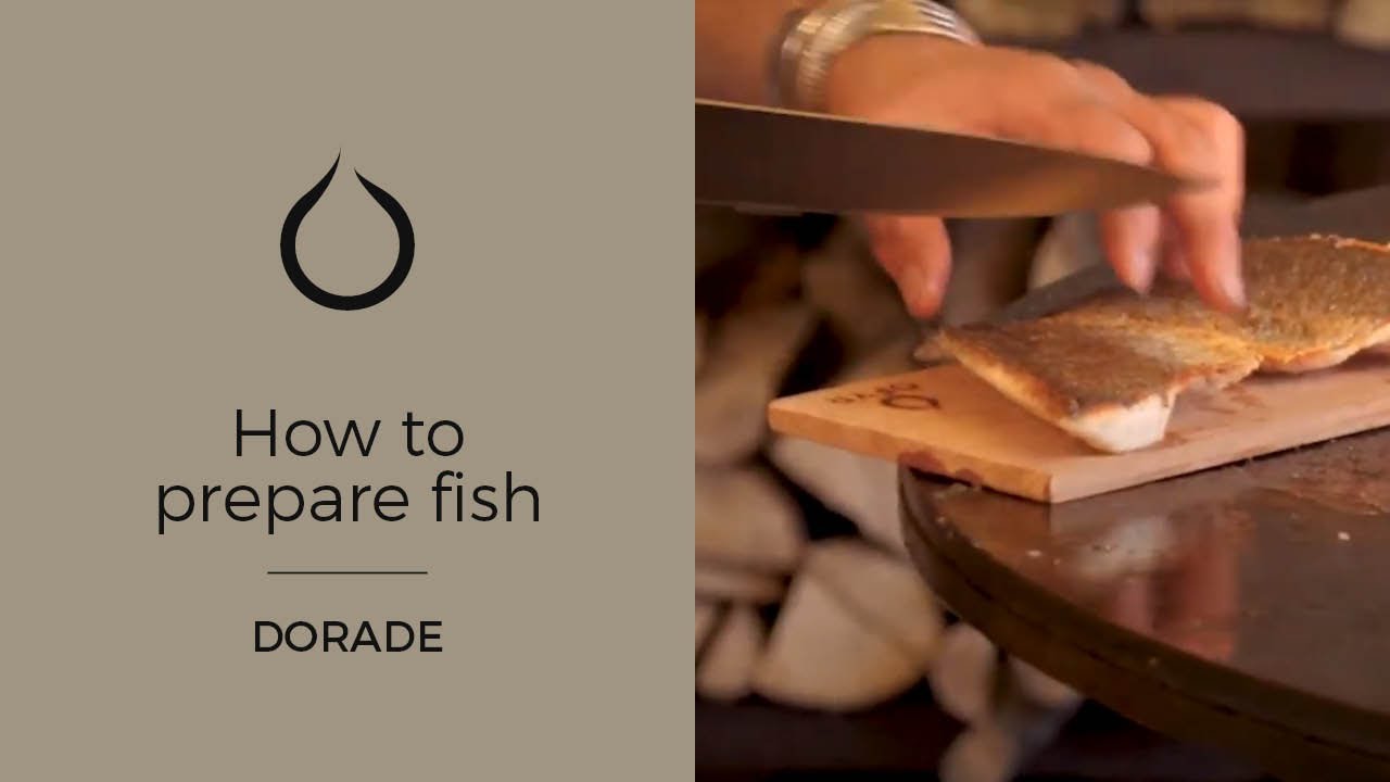 How to prepare fish - Dorade - YouTube