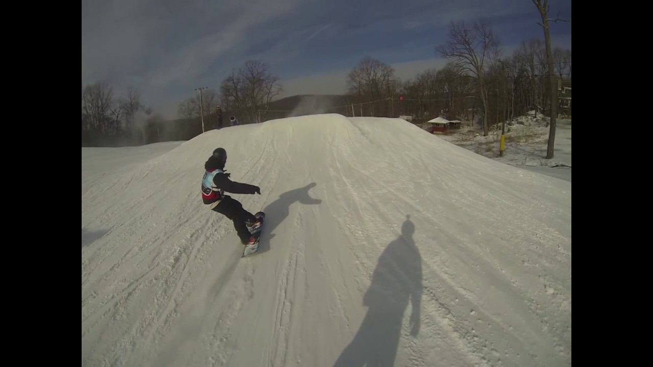 Awesome snowboarder flipping - YouTube