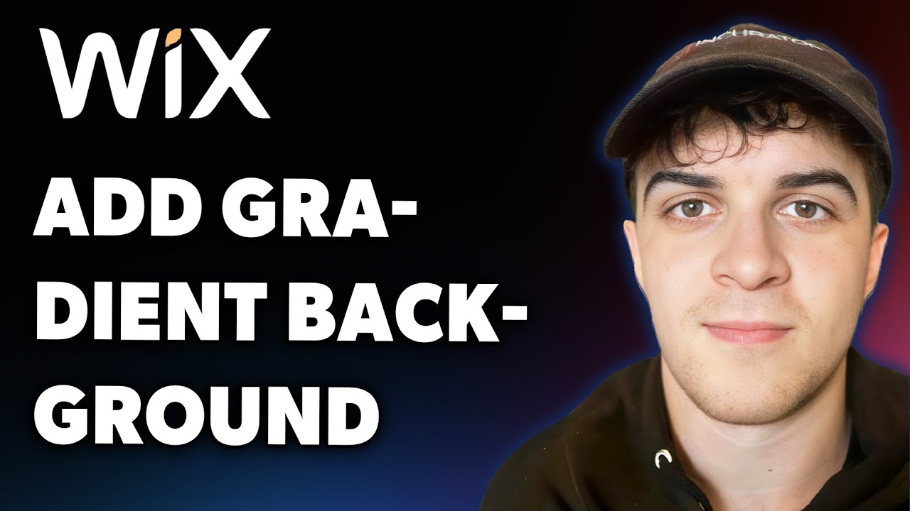 How to Add a Gradient Background on Wix (Full 2025 Guide) - YouTube