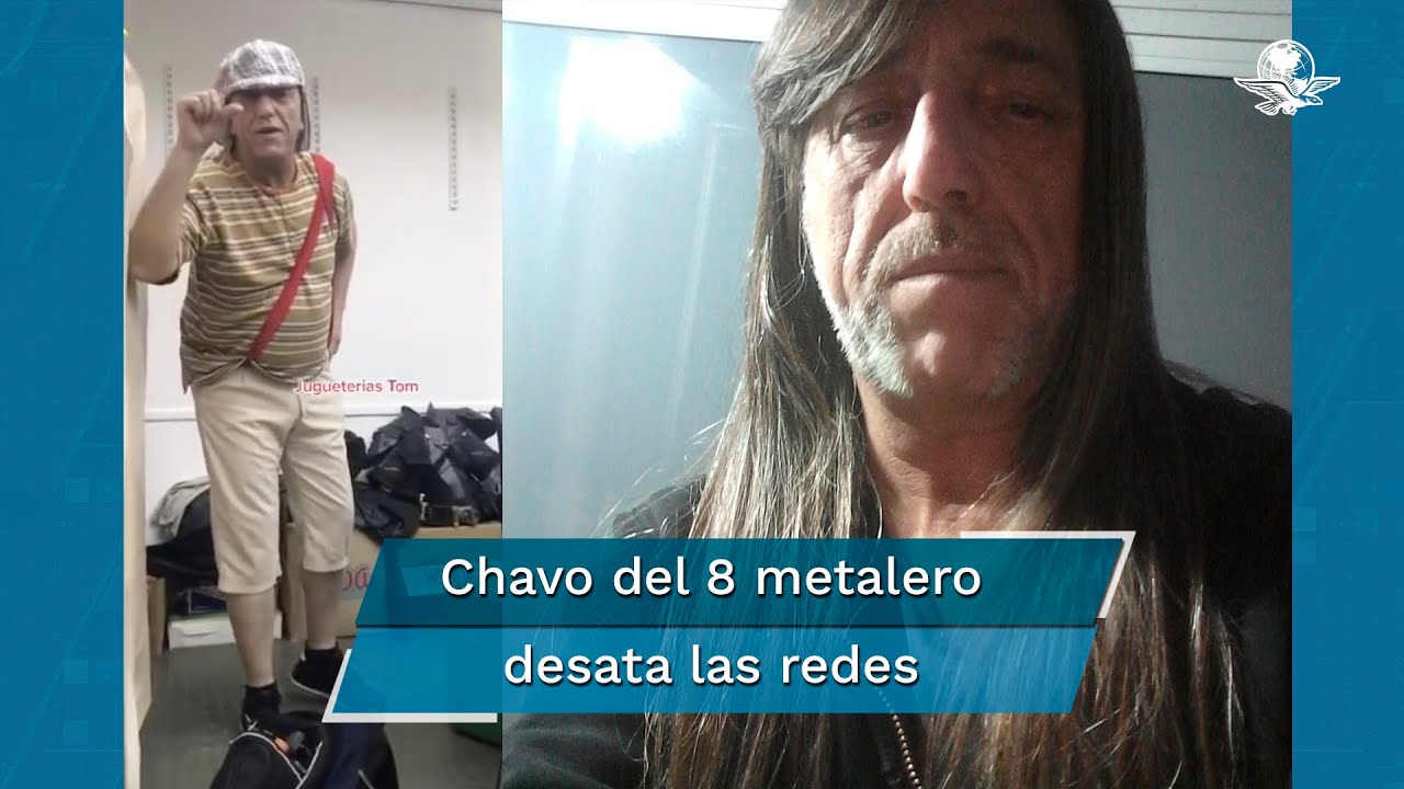 El Chavo del 8 metalero se viste de Chespirito y se vuelve viral - YouTube