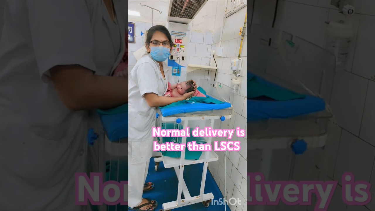 normal delivery is better than LSCS#trending #newbornbaby #medical # ...
