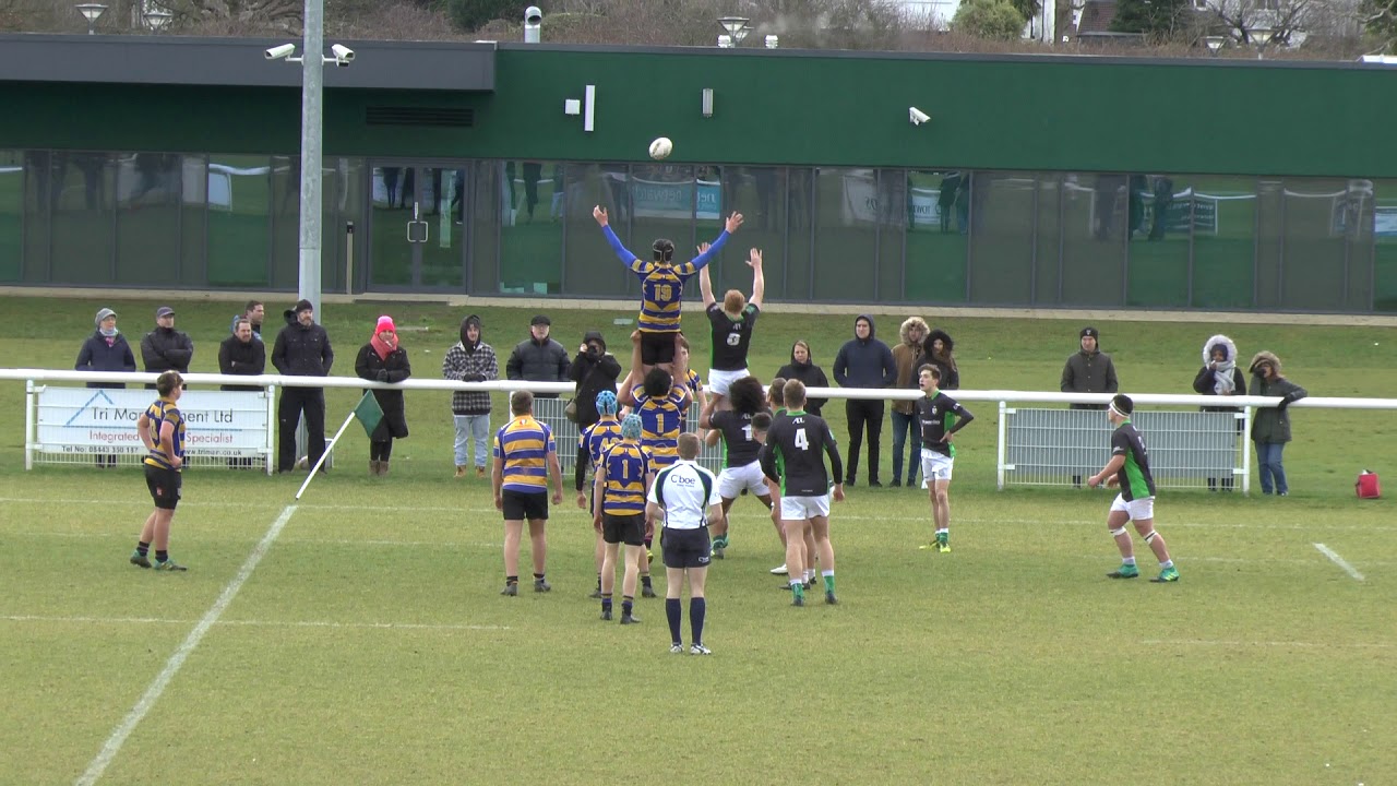 Old Ruts U17/18 XV vs London Irish U17/18 XV. 3rd Round National Cup ...