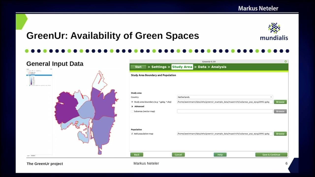 FOSS4G 2022 | The GreenUr project: creating an application in QGIS to manage the impacts of ...