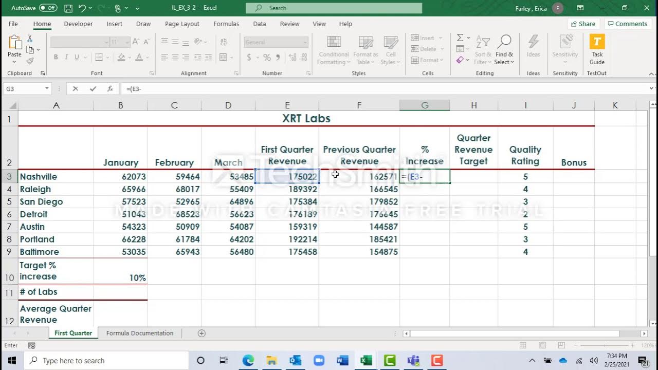 Excel Module 3 - YouTube