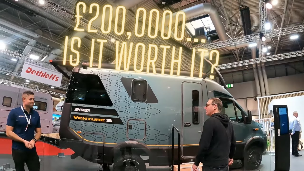 £200,000 Hymer Venture S - NEW Motorhome Review - YouTube