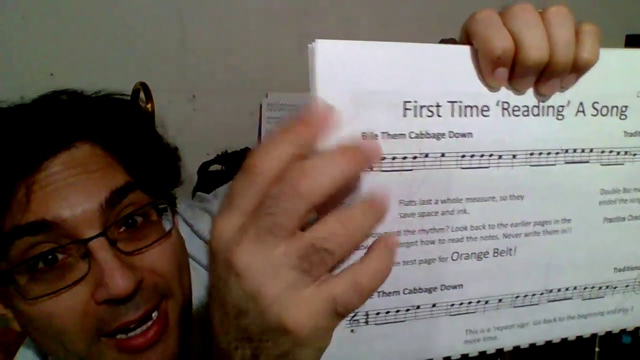 First Time 'Reading' A Song - YouTube