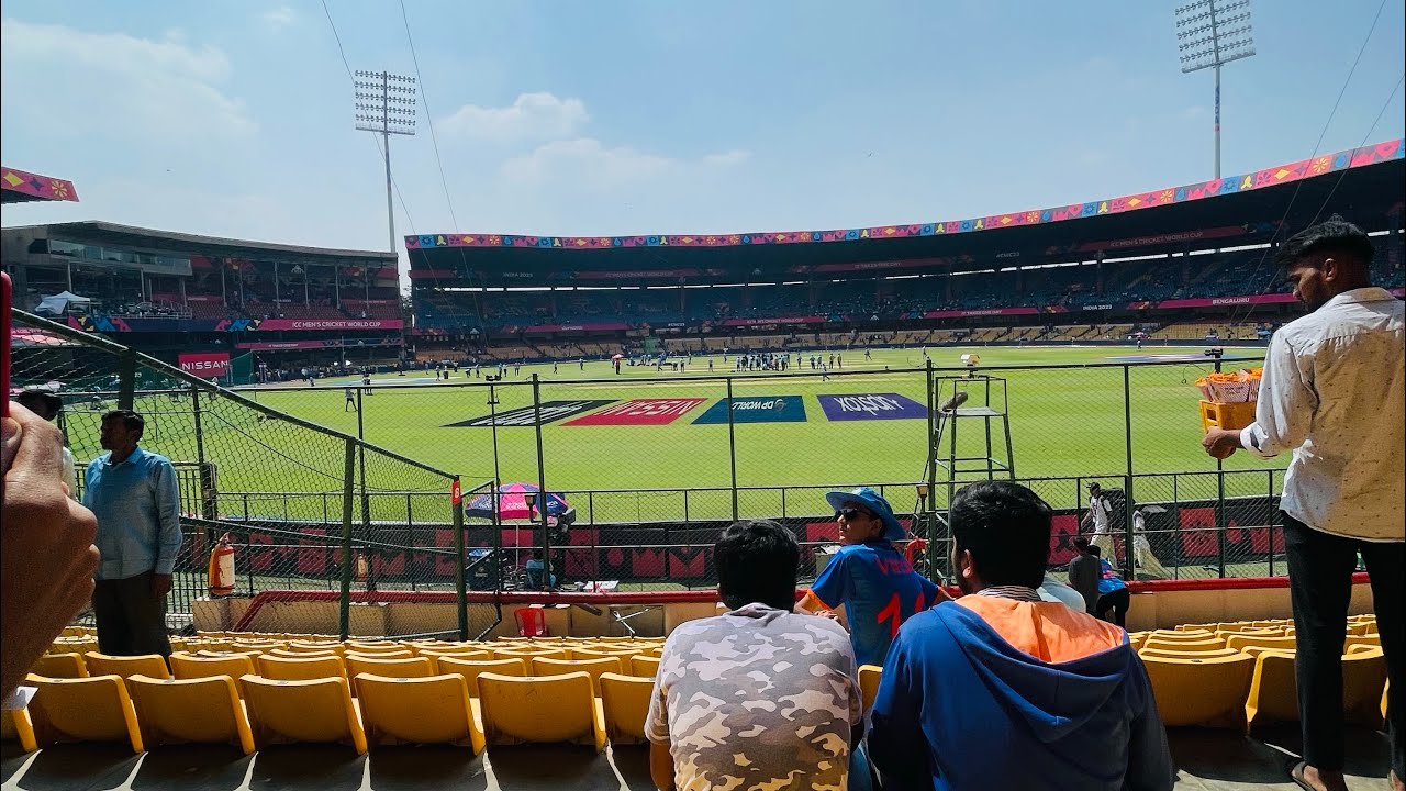 Chinnaswamy stadium Bangalore | ENG vs SRI LANKA ICC ODI World Cup | # ...