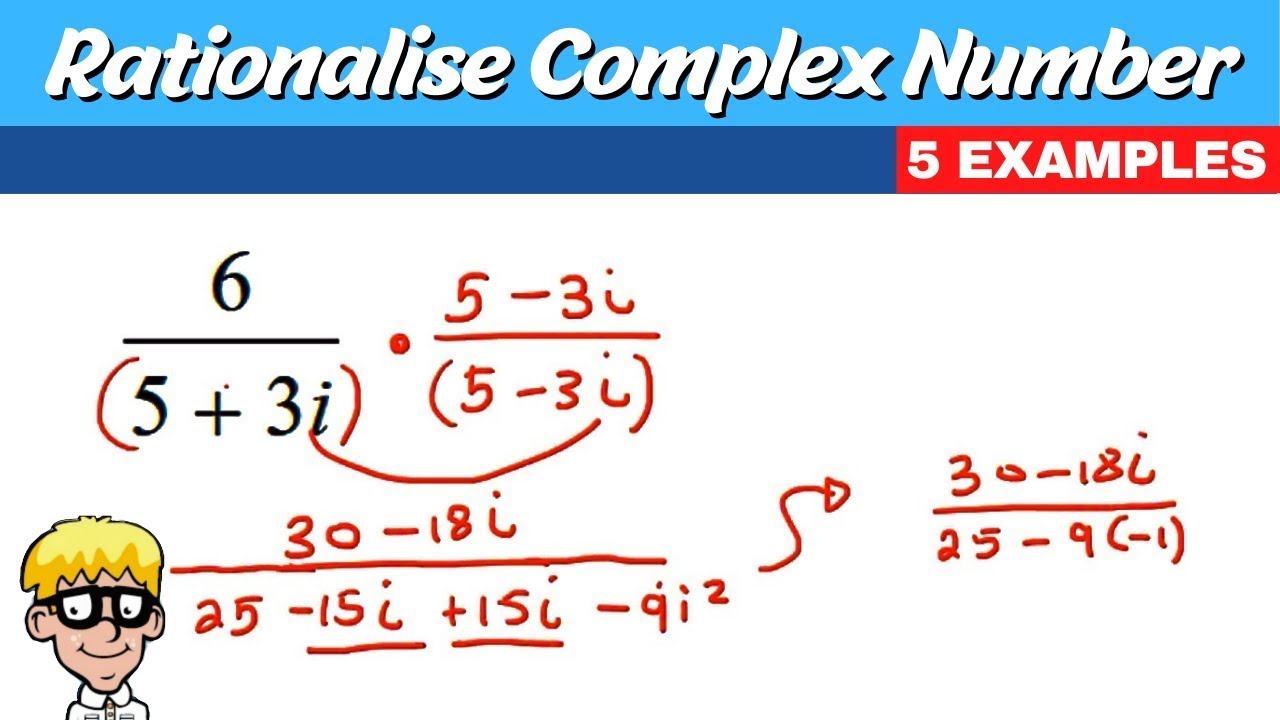 Complex Number Rationalization - YouTube