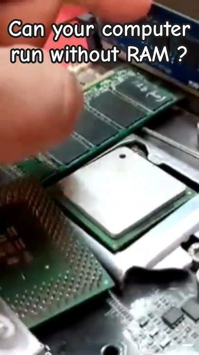 Can your computer run without RAM ? #computerknowledge #computereducation #computertechnology ...