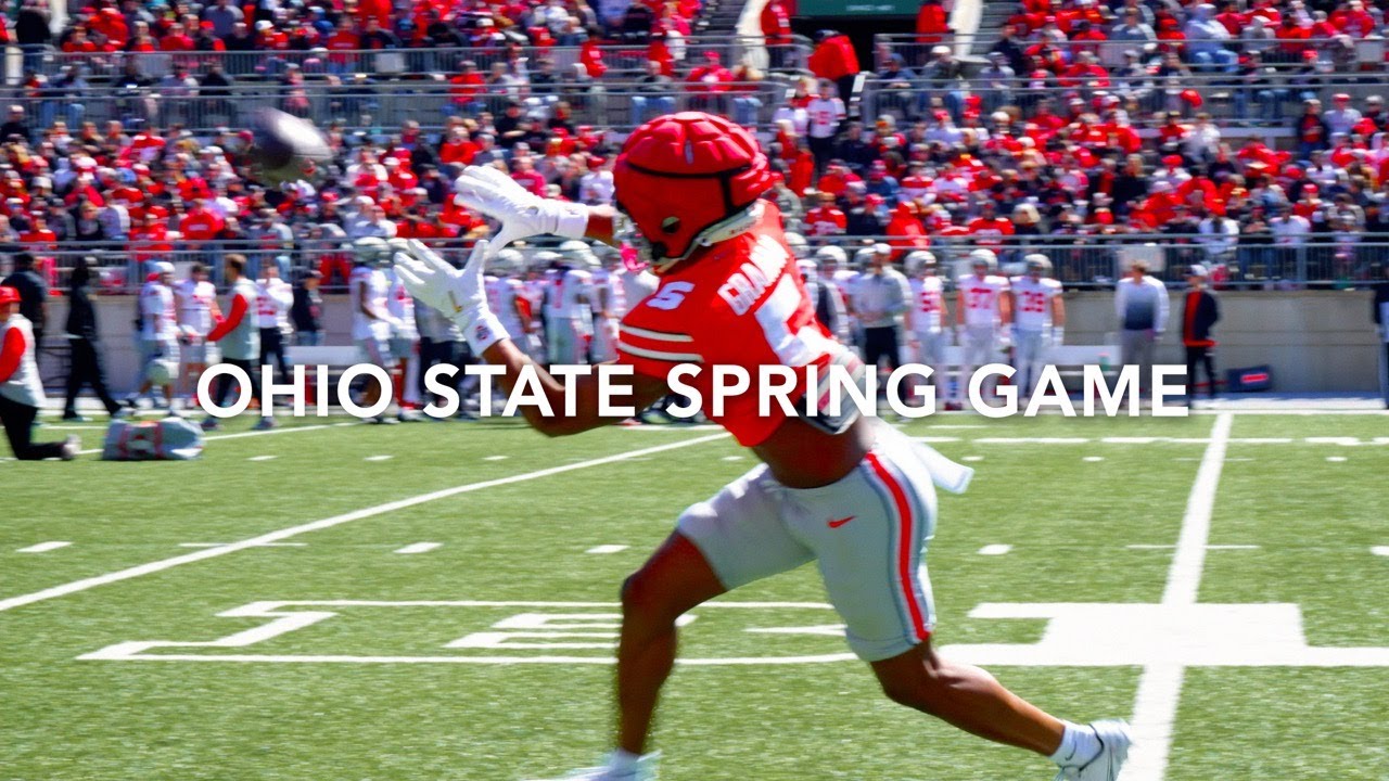 Ohio State Spring Game - YouTube
