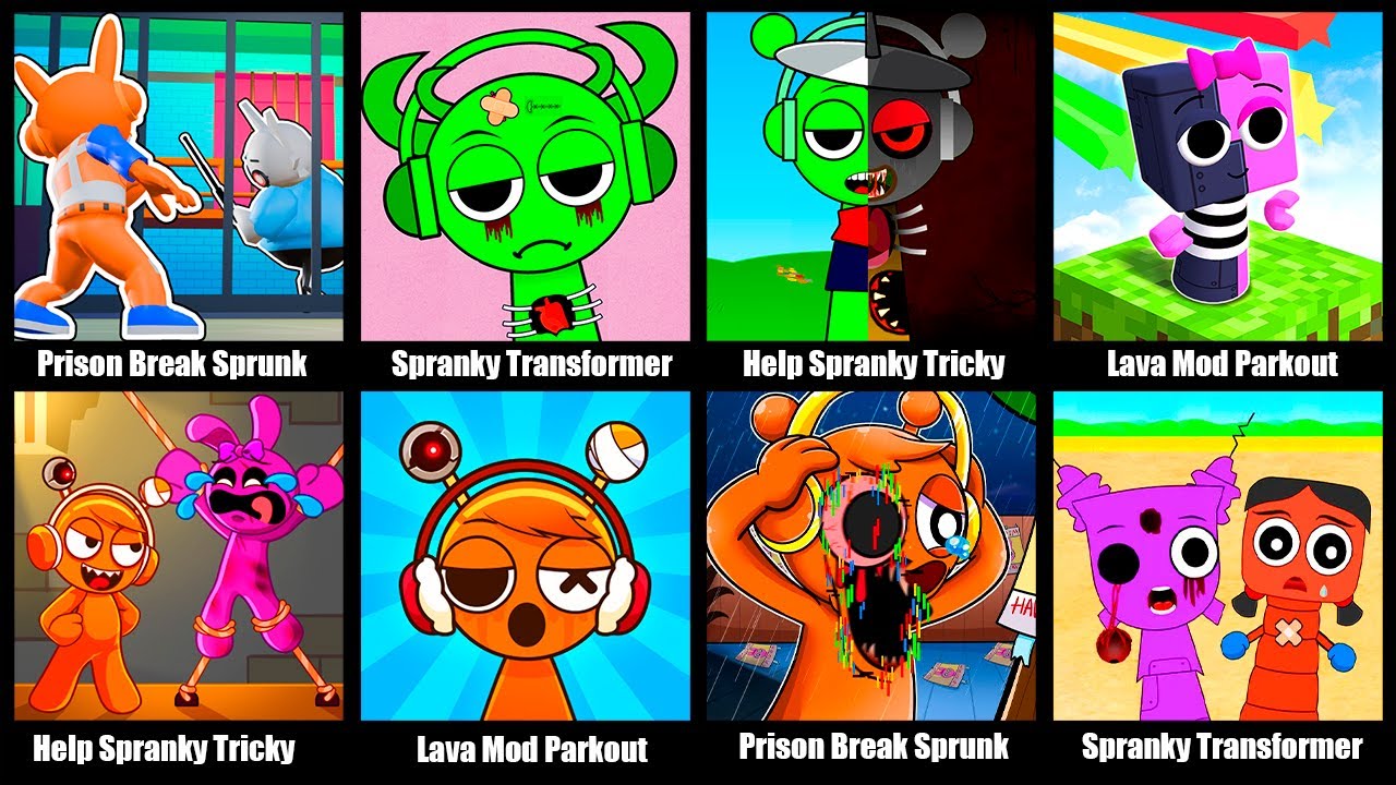 Spranky Transformer Monster,Help Spranky Tricky Story,Prison Break ...