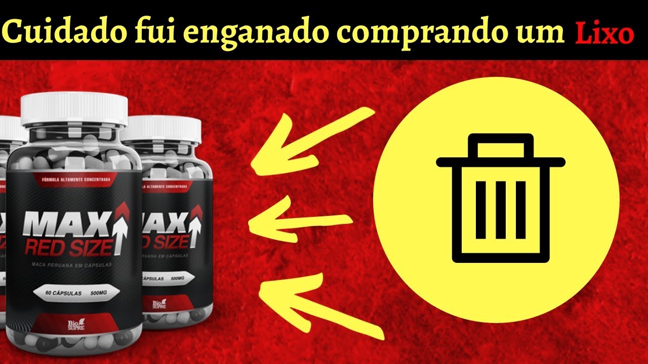 Max red size vale a pena funciona mesmo Depoimento - YouTube