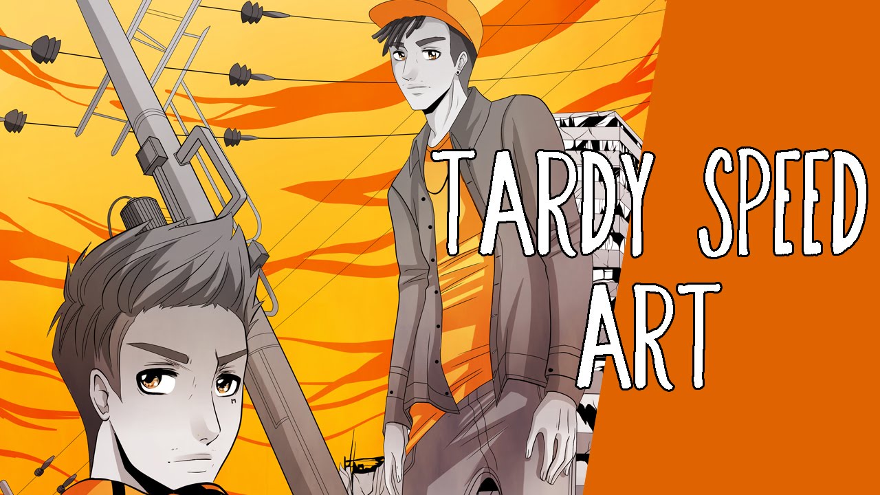 Tardy Speed Art // End of the world - YouTube
