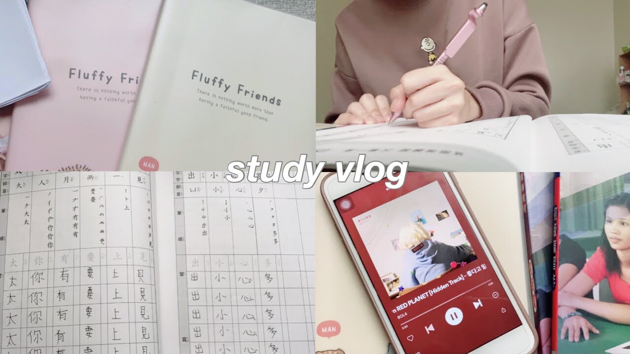 self study vlog: learning chinese - YouTube