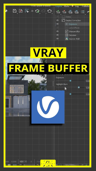 Must know Vray frame buffer tips before saving any render #vray #3dsmax #archviz - YouTube