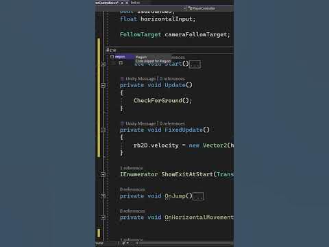 REGIONS in C# - YouTube