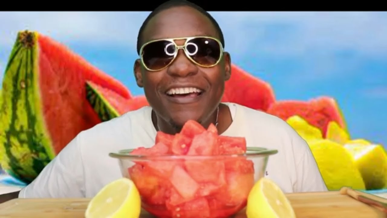 Watermelon & Lemon Trend From Tiktok | Eating Show | Refreshing Video ...