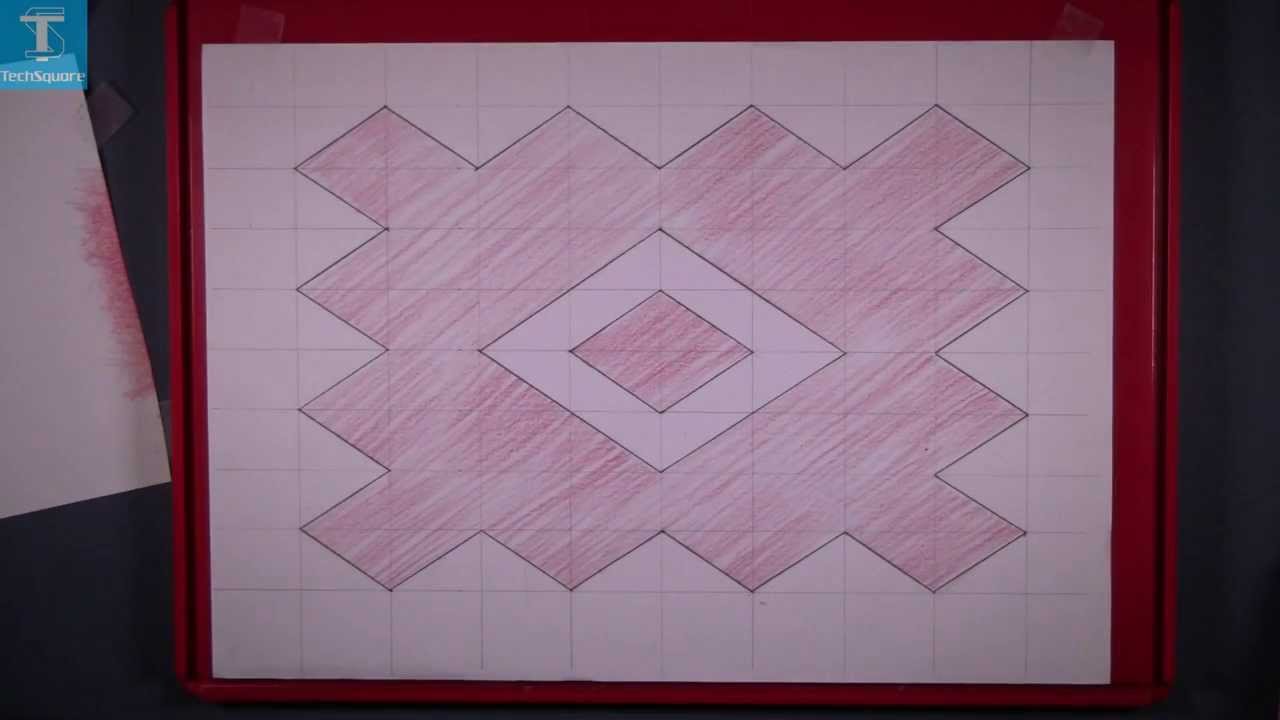 Drawing Practice: 5 (angled lines) - YouTube
