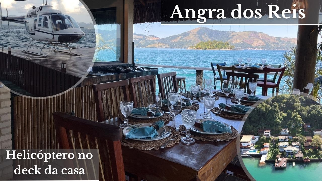 Tour por uma maravilhosa mansão em Angra dos Reis, disponível para ...