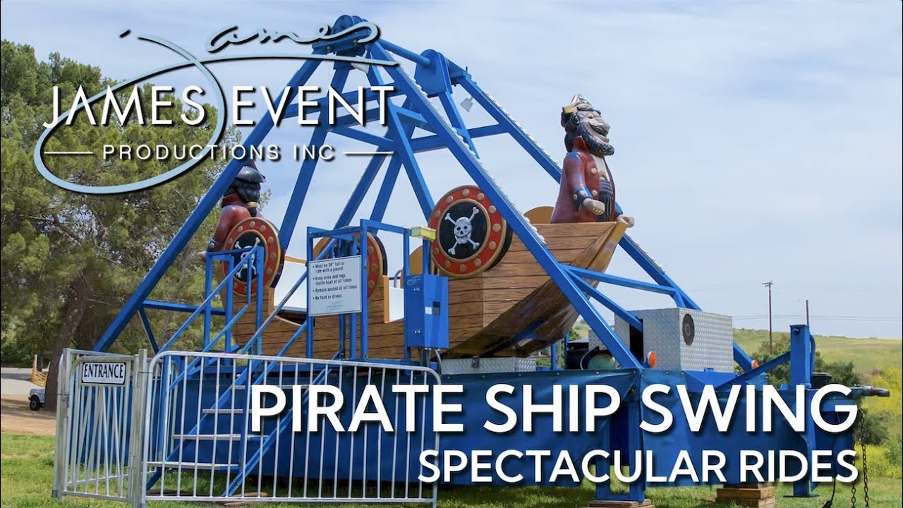 James Event Productions - Spectacular Rides - Pirate Ship Swing (Large ...